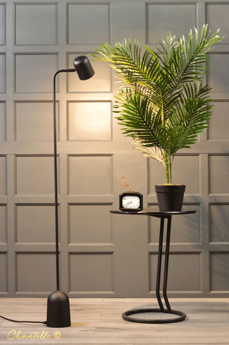 External heater floor lamp with amber LED - 041164 - Chantelle Lighting