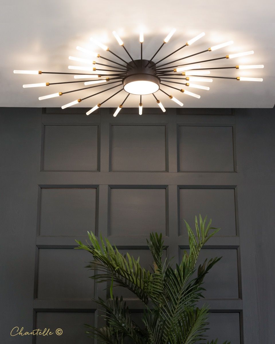 Led Spiral Flush Light - 076229 - Chantelle Lighting