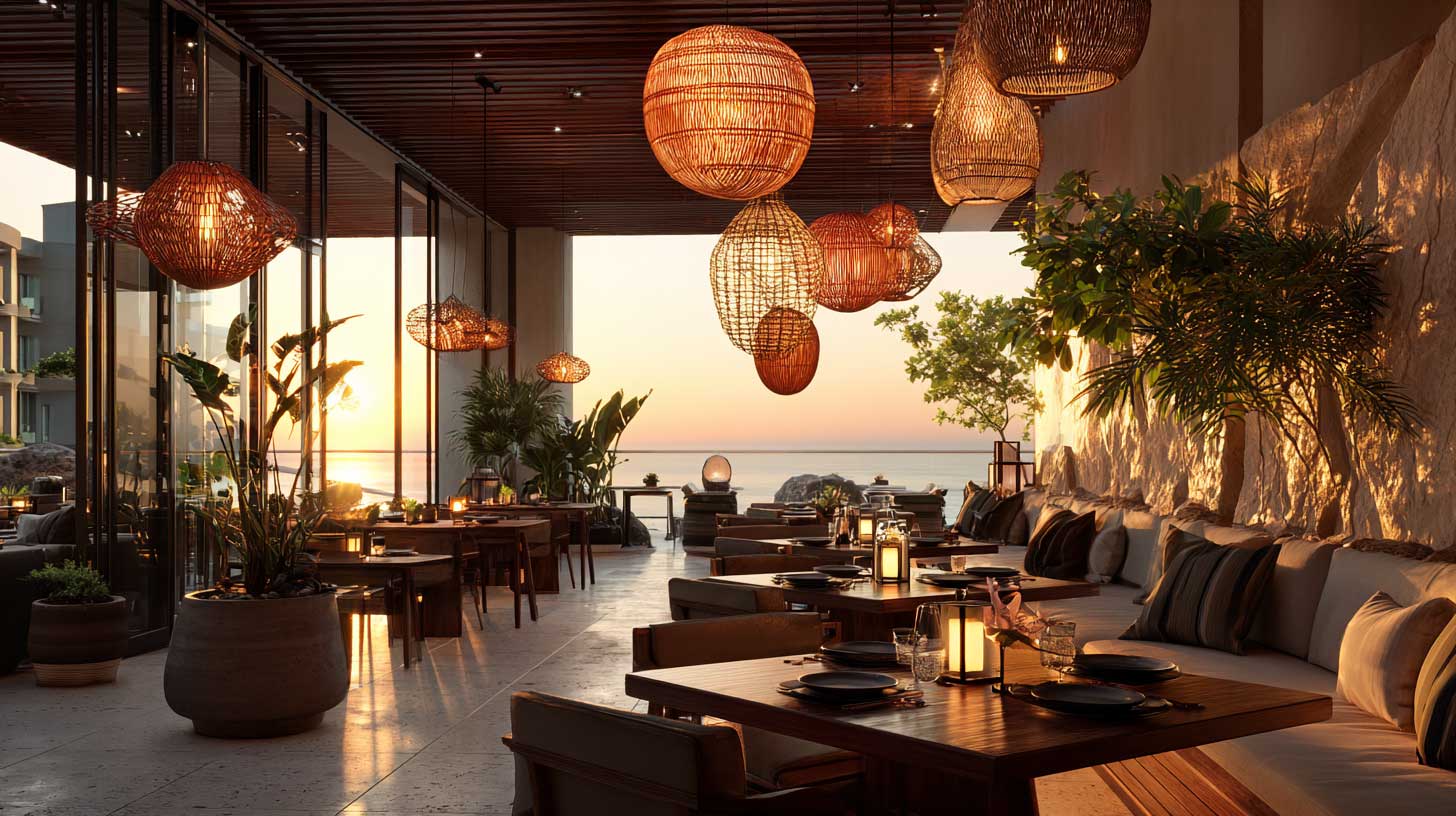 Summer Hospitality Lighting Trends 2026 | Chantelle Lighting